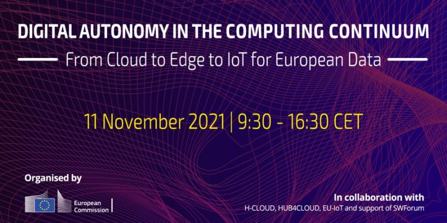 EC Virtual Event “Digital Autonomy in the Computing Continuum” | SWForum.eu EC Virtual Event “Digital Autonomy in the Computing Continuum” | SWForum.eu